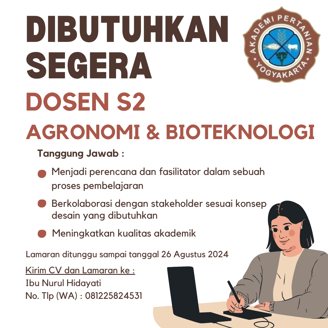 Lowongan Dosen S2 APTA – APTA